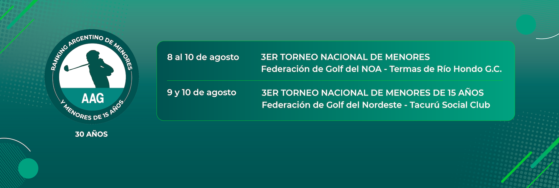 Se juegan los terceros Torneos Nacionales de Menores y Menores de 15 ...
