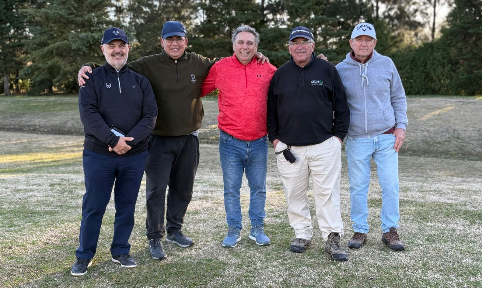 Visita de la Comisión de Canchas de la AAG al Golf Termas Villa Elisa - AAG